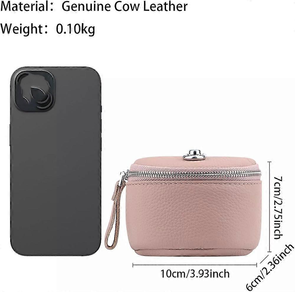 Leather Coin Purse, Cute Mini Neck Coin Pouch, Small Cowhide Coin Purse ...