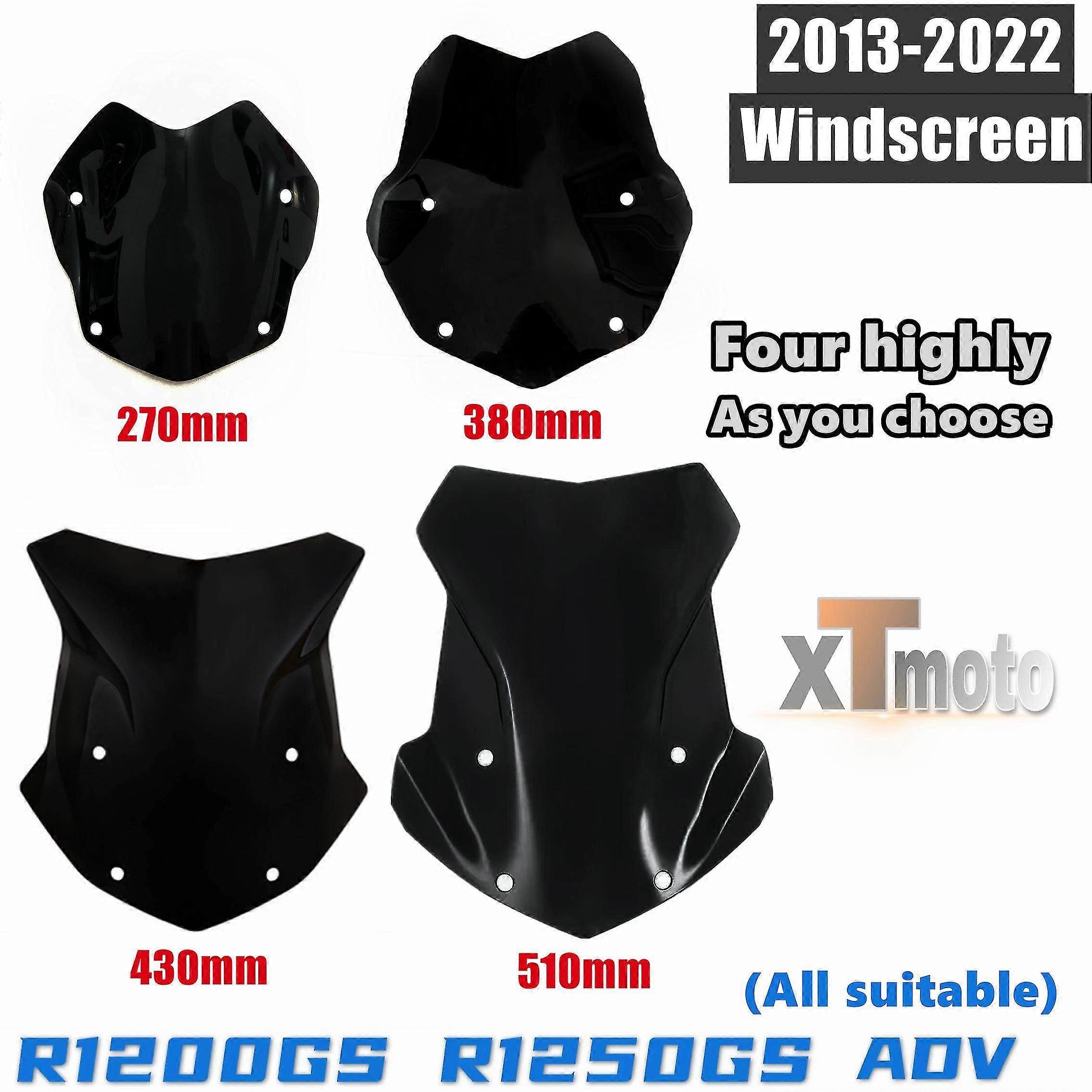 For Bmw R1250gs R1200gs Adventure R1250 Gs Lc Adv Windshield Windscreen ...