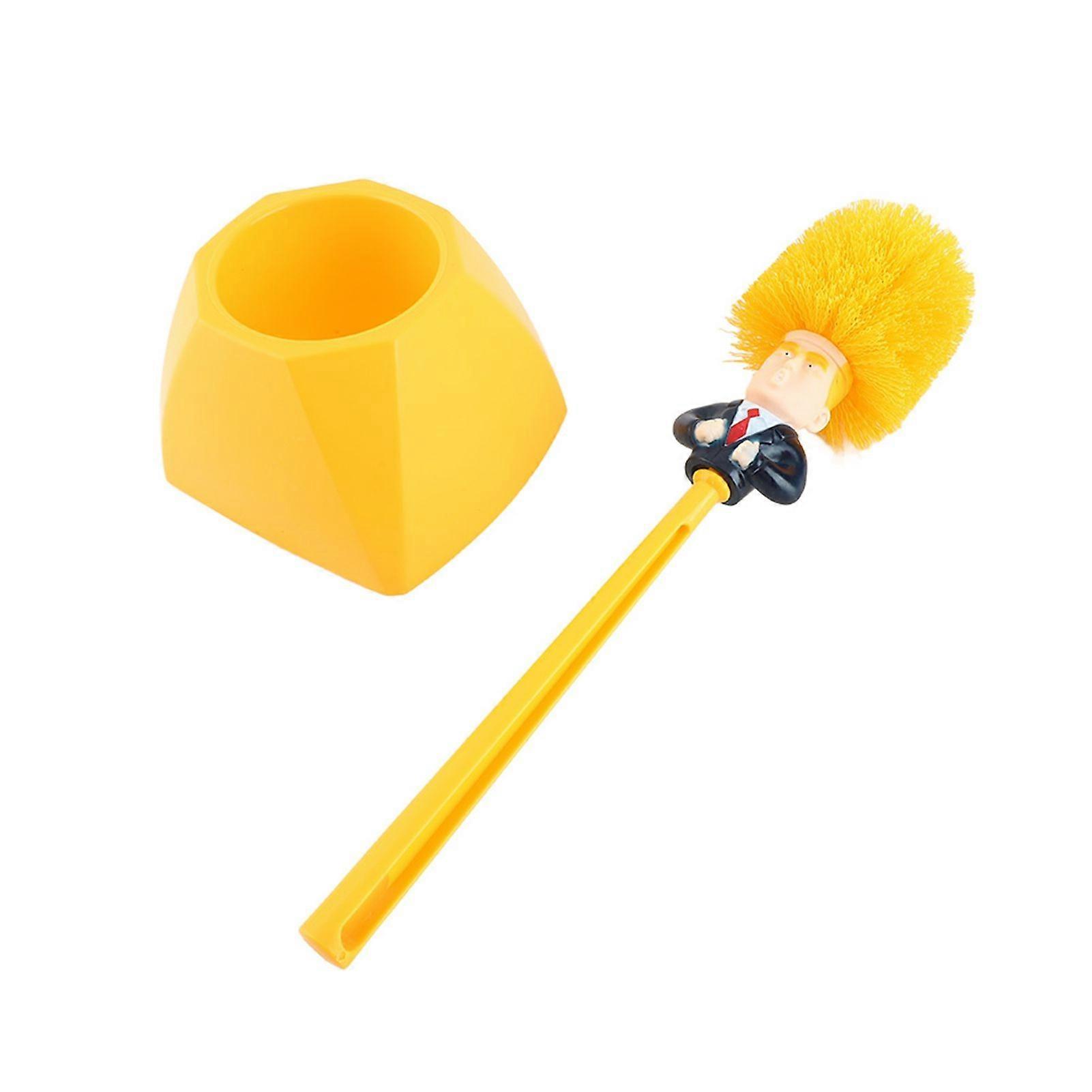 Donald Trump President Toilet Brush with Base Holder Novelty Funny ...