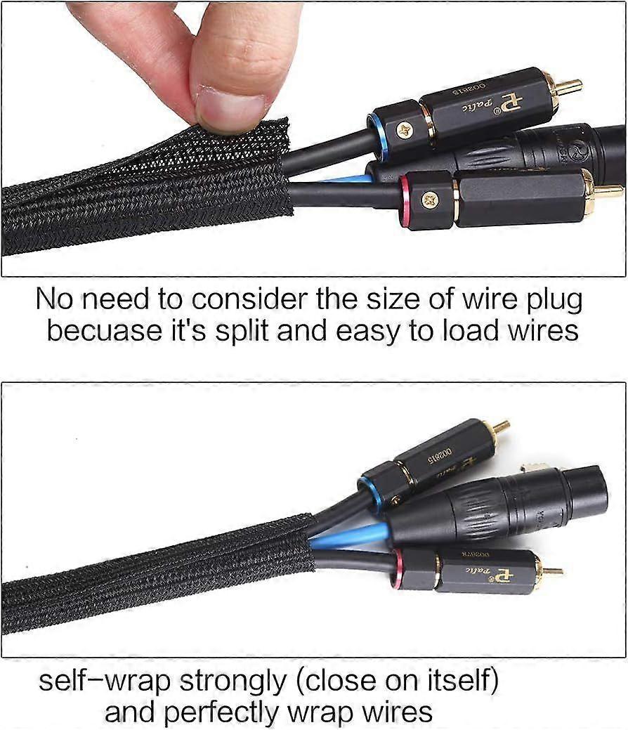 self locking cable conduit woven cable sheath cable protector cut to ...