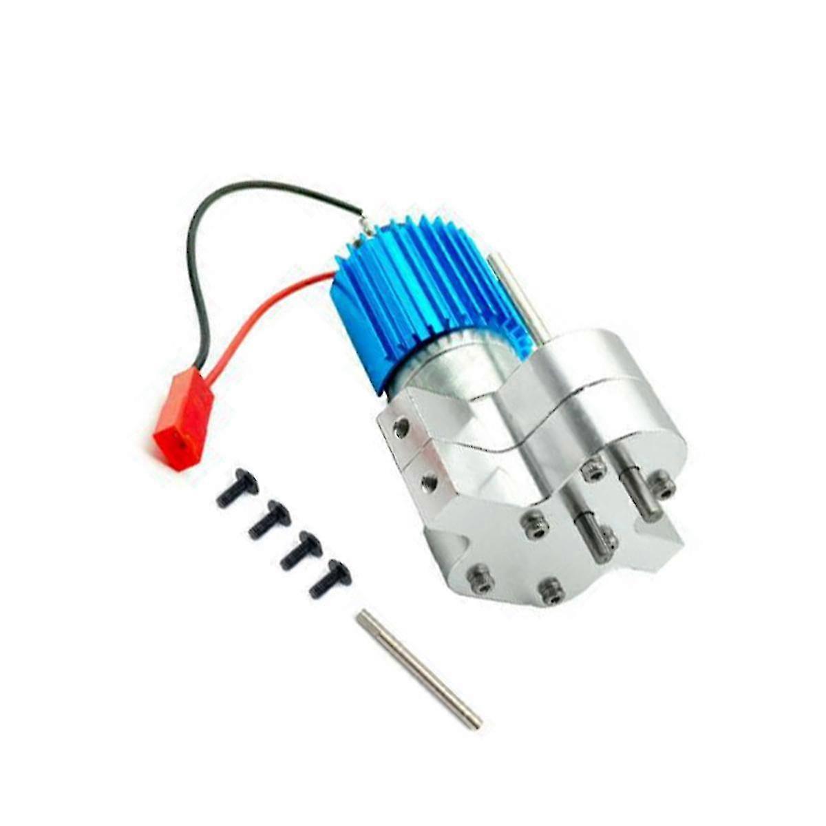 Metal Portable Gearbox 370 Reduction Motor with Heat Sink Truck Pickup ...