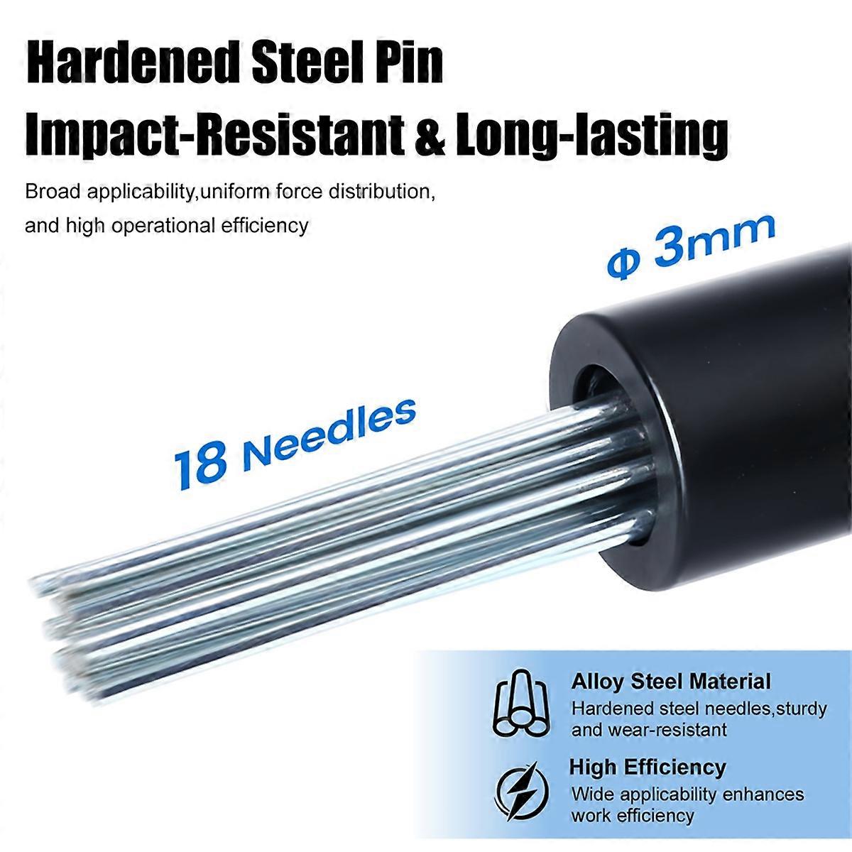 SDS Plus Electric Hammer Needle Scaler Adapter for Rust Removal ...