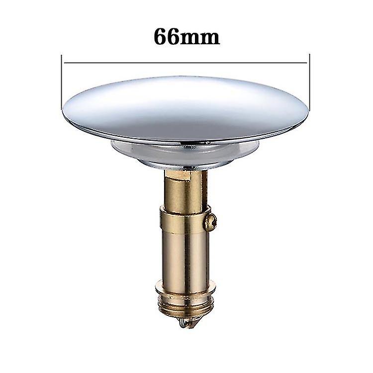 Starlight-pop Up Basin Drain Plug Universal Brass Spring Bolt Sink ...