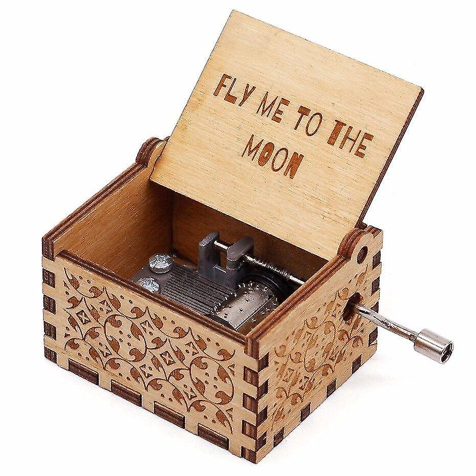 Game of Thrones Vintage H Cranked Wooden Music Box 30 Note Tones ...