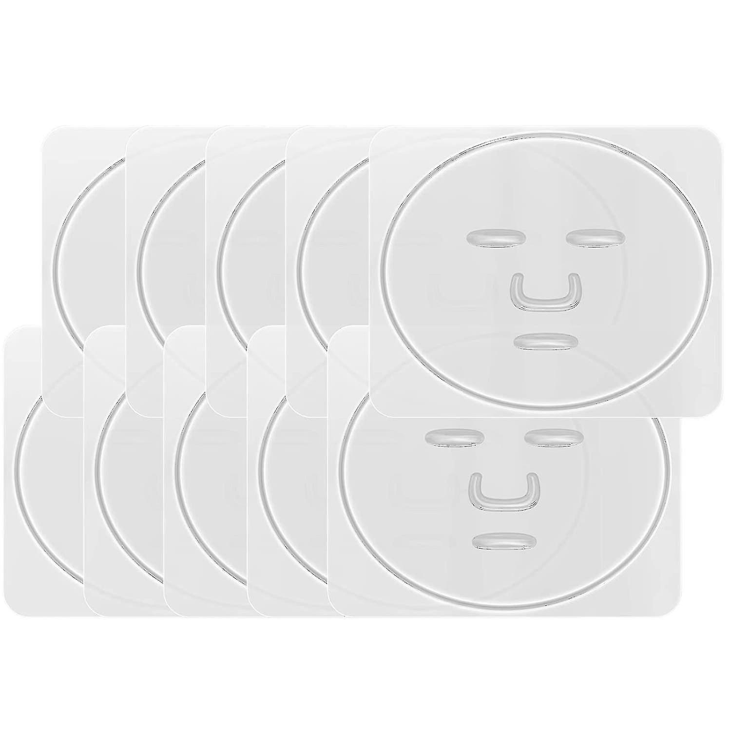 Facial Care Masks Maker 10pcs Diy Seaweed Face Mask Patch Molds Plate ...
