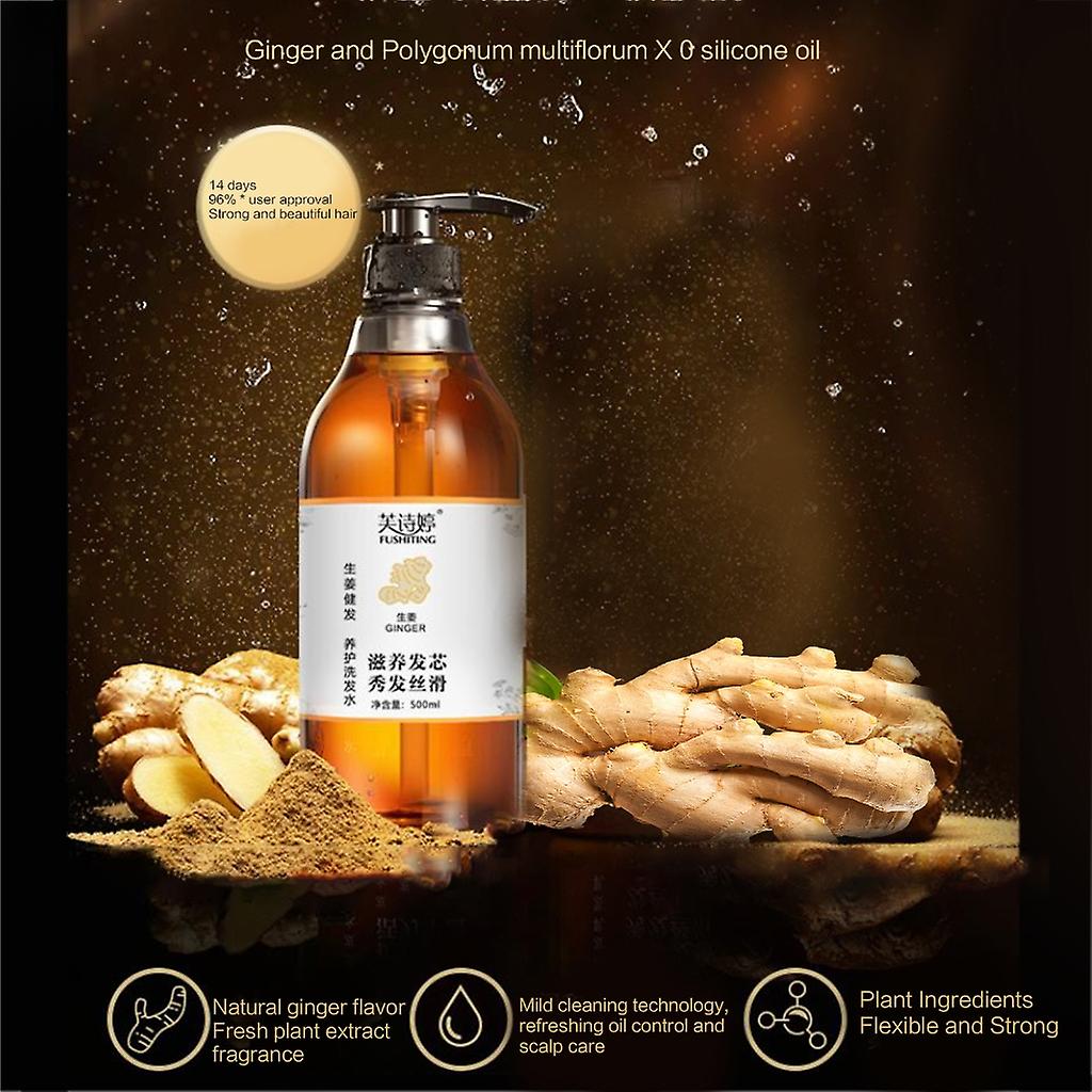 Ginger Anti Hair Loss Shampoo Remove Dandruff Anti-itch Scalp ...