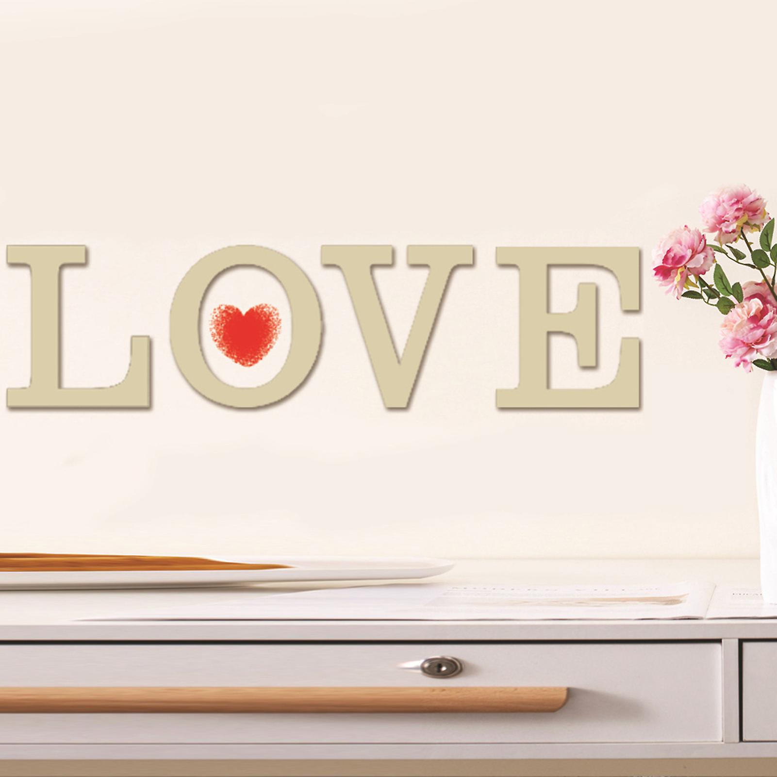 Decorative Wooden Alphabets Letters for Wall Decor Large Wall Decor ...