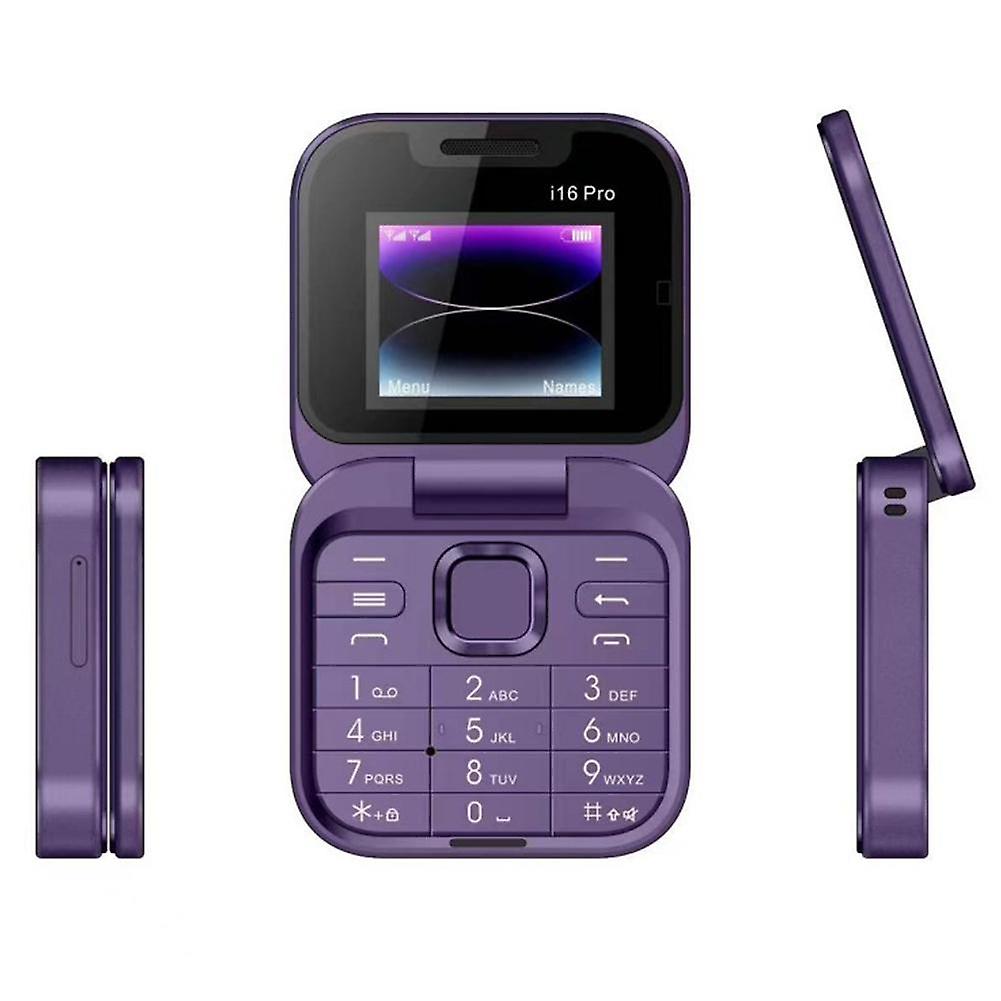 2024 New Mini Flip Mobile Phone 2 SIM Cards Small Display Foldable Cell ...