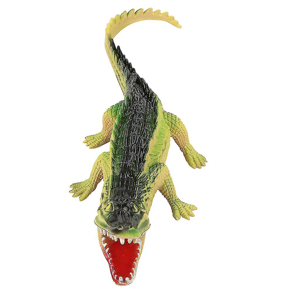 Crocodile Toy Plastic Crocodile Reptile Model With Sound Kids ...
