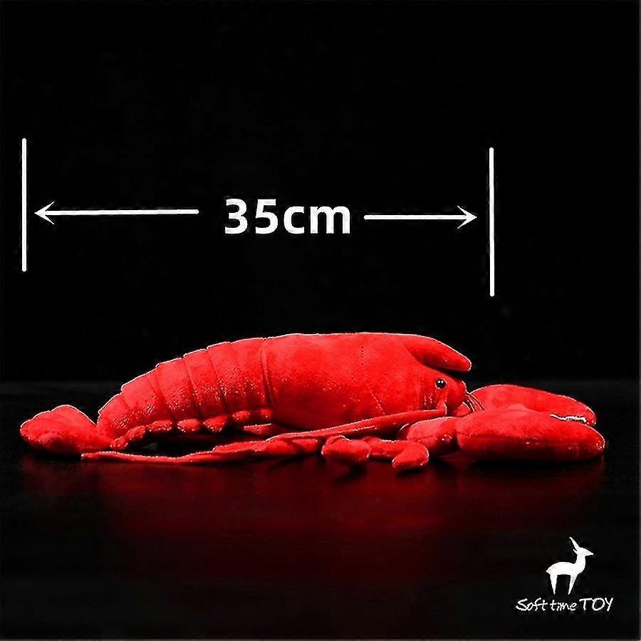 Lobster High Fidelity Anime Cute Plushie Crayfish Plush Toys Lifelike ...