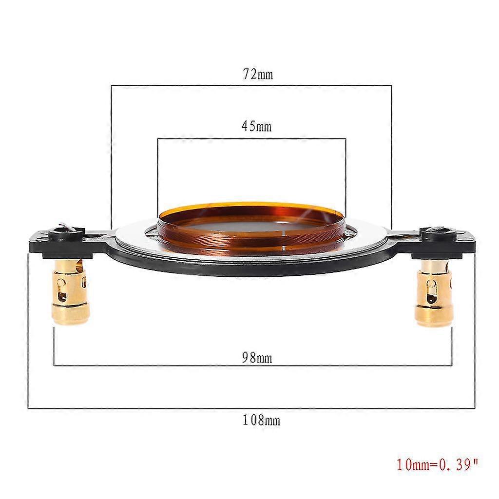 Speaker Film 44.5 Cores Trebles Voice Coils Reel Tweeter | Fruugo UK