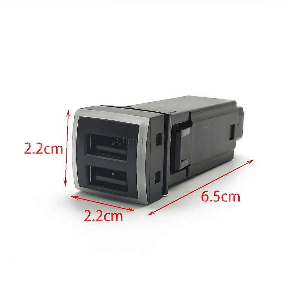 Car Fast Charger Dual QC30 USB Interface Adapter Modified Charging ...