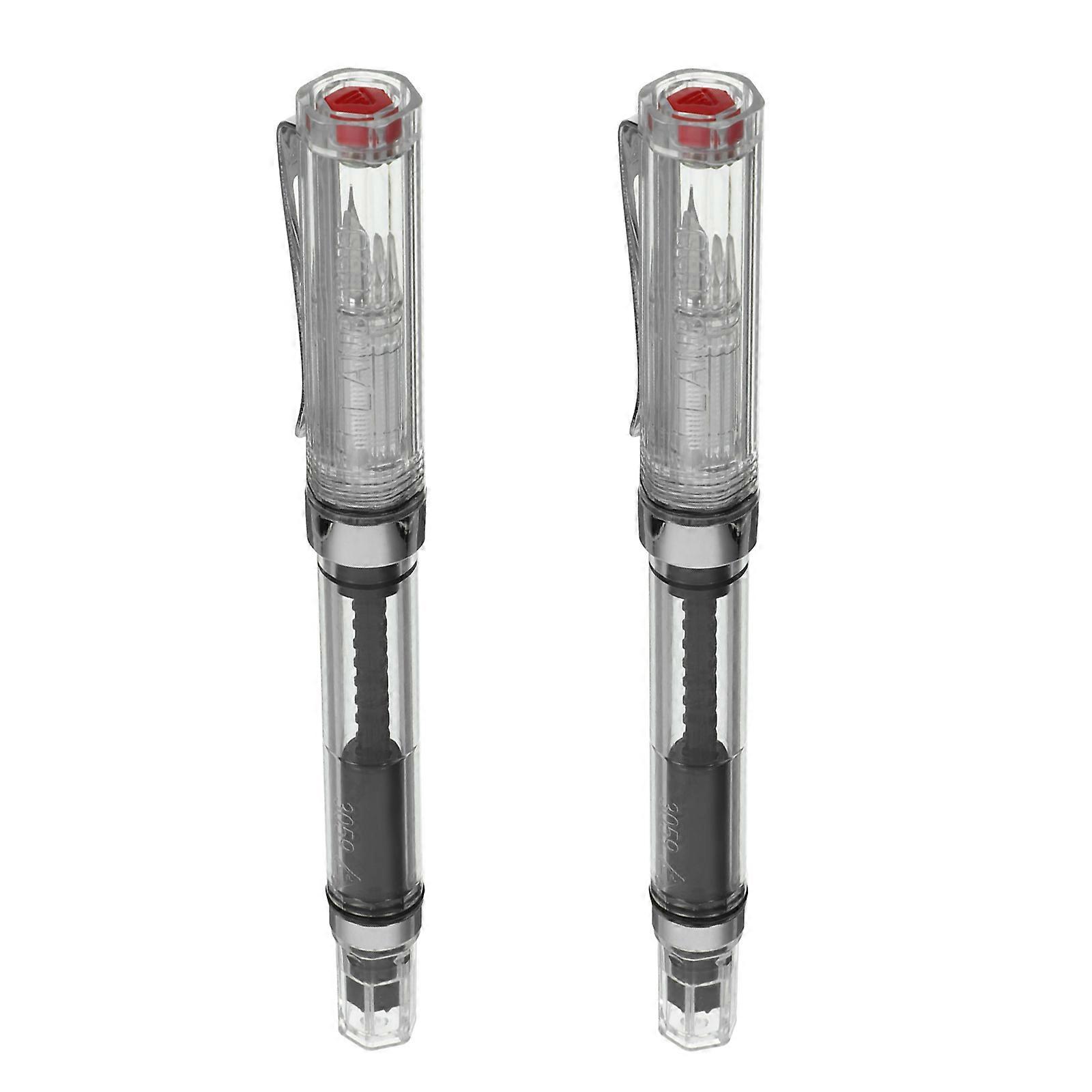 2pcs Fountain Pen for Calligraphy Portable Fountain Pen Writing Pen Ink ...