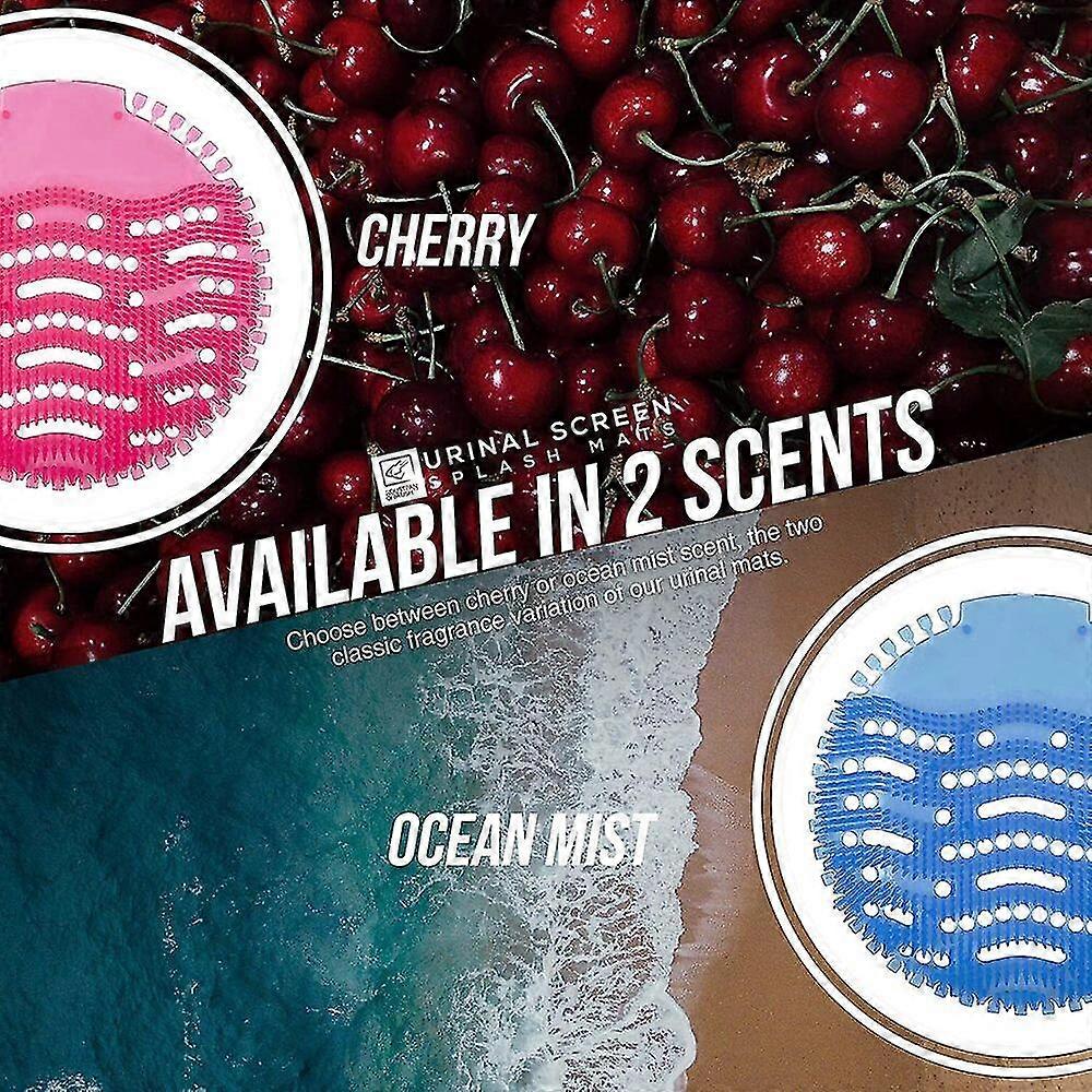 10x Urinal Screen Mat Deodoriser Anti Splash Toilet Fresh Fragrance Up ...