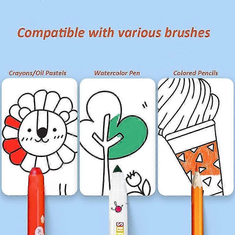 Children's Drawing Roll, Drawing Paper Roll Diy Painting Drawing Paper ...