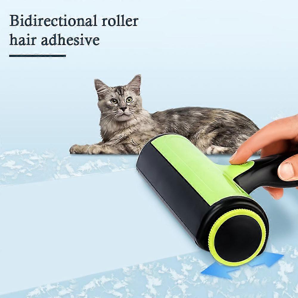 Pet Sticky Hair Remover Hair Removal Tool TwoWay Roller Hair Cleaning ...