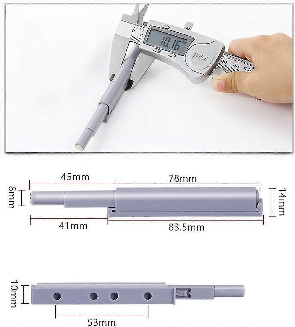 Push-to-open Magnetic Latches Open And Close The Door With A Simple ...