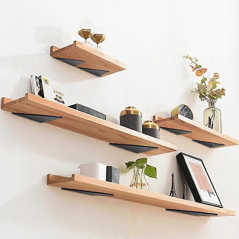 Invisible Shelf Bracket Floating Triangle Wall Shelf Bracket For Shelf ...