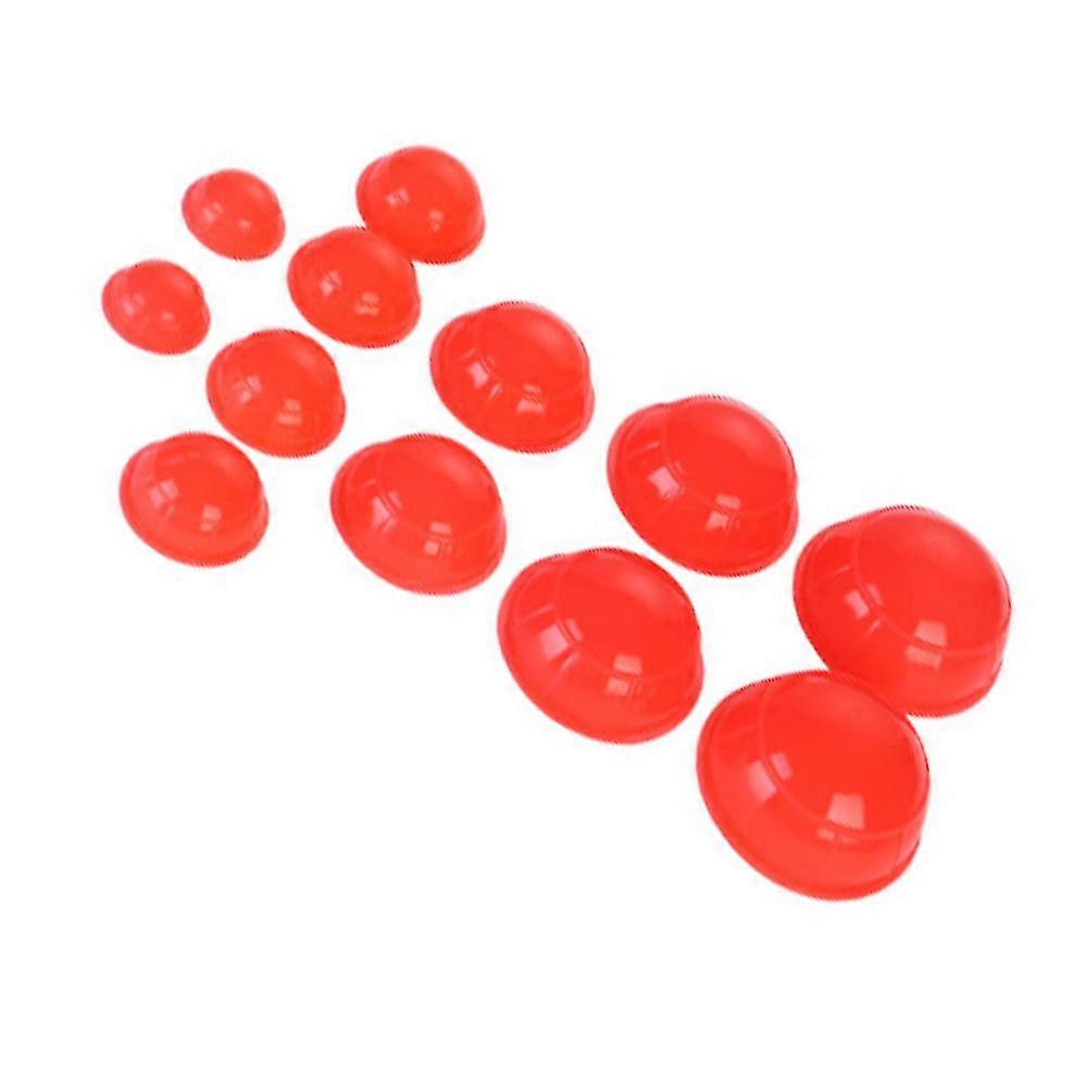 12 Pcs Silicone Cupping Set Acupuncture Cupping Therapy Body Massage ...