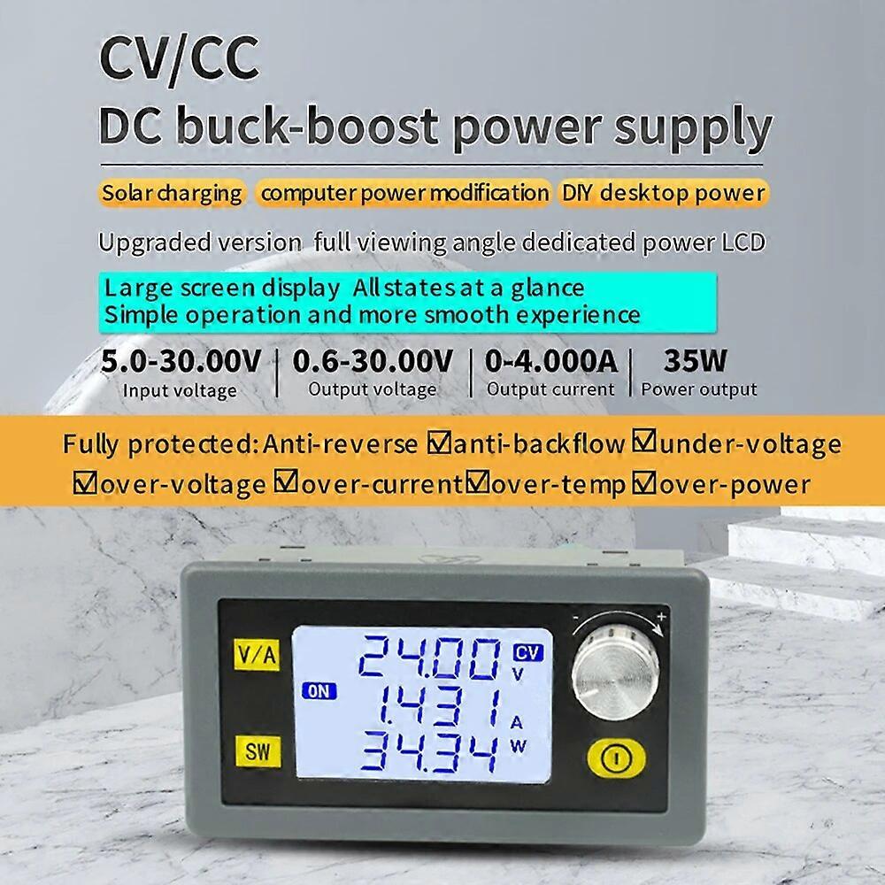 DC-DC 6-36V Buck Boost Converter Adjustable Regulated Power Supply ...