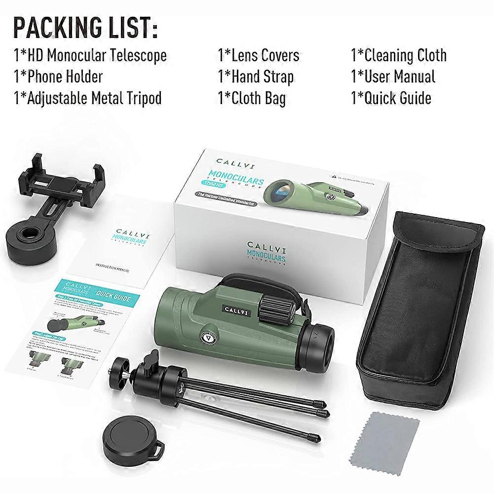 40X60 Monocular Telescopes Professional Outdoor High Powered Monoculars ...