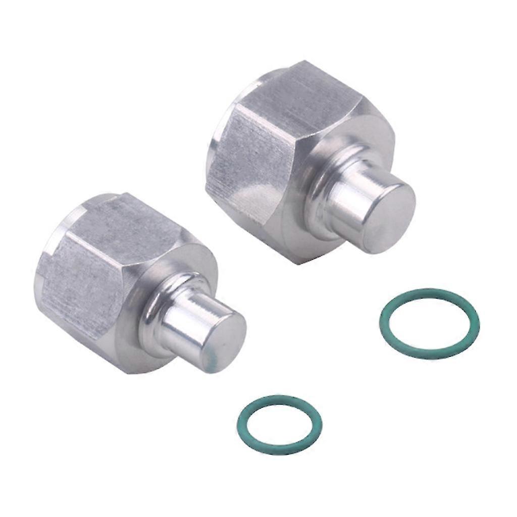 AC line block off kit for rear air conditioning system maintenance ...