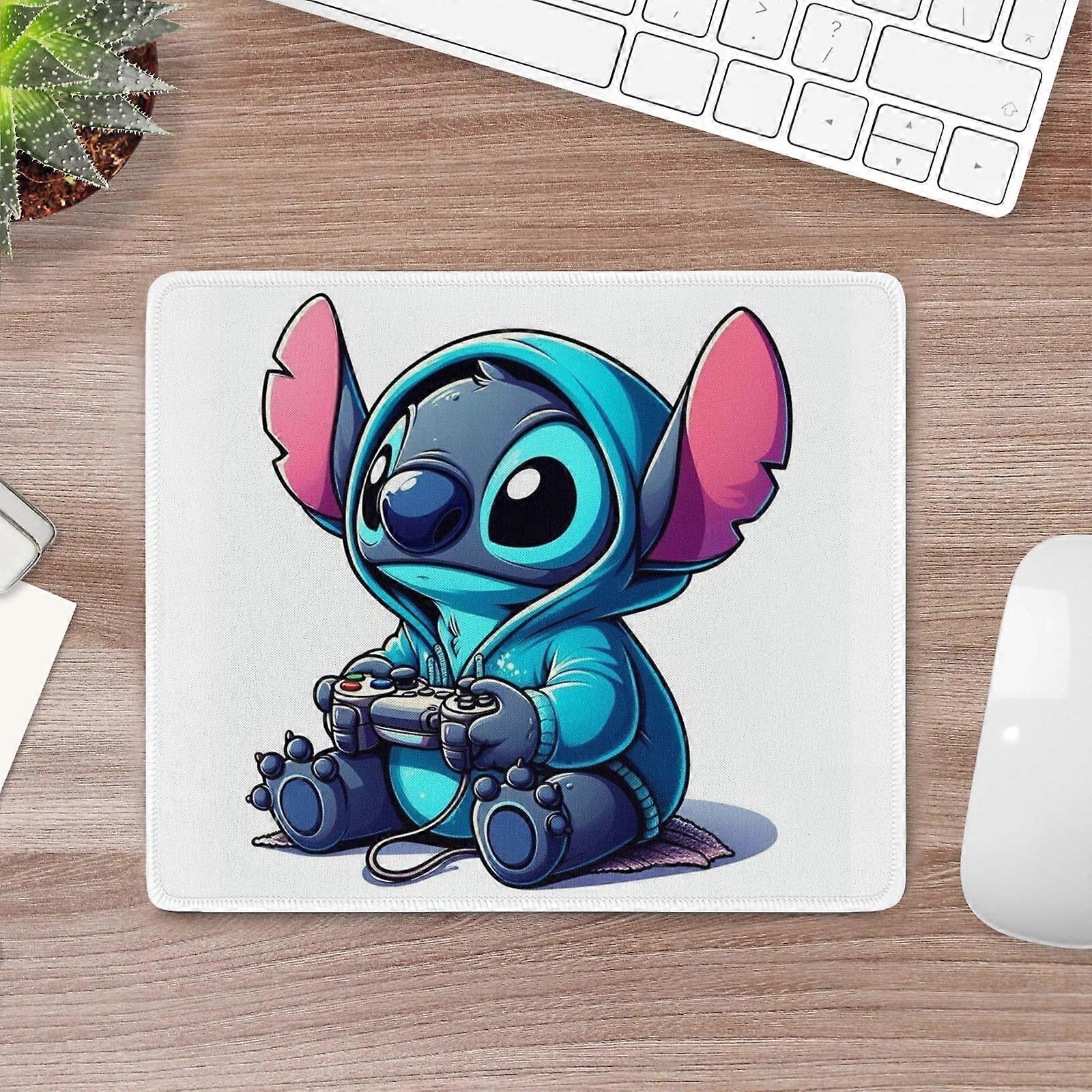 Stitch Desk Mat Large Mouse Mat 8.3 x 9.8 in Baby Yoda Desk Protector ...