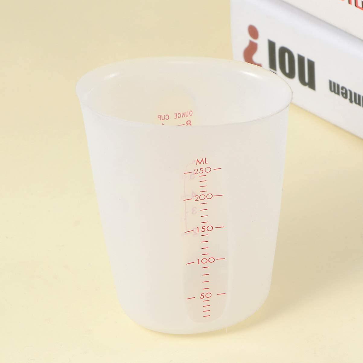 Silicone Measuring Cup Visible Graduated Cups Precise Scale Cups for ...
