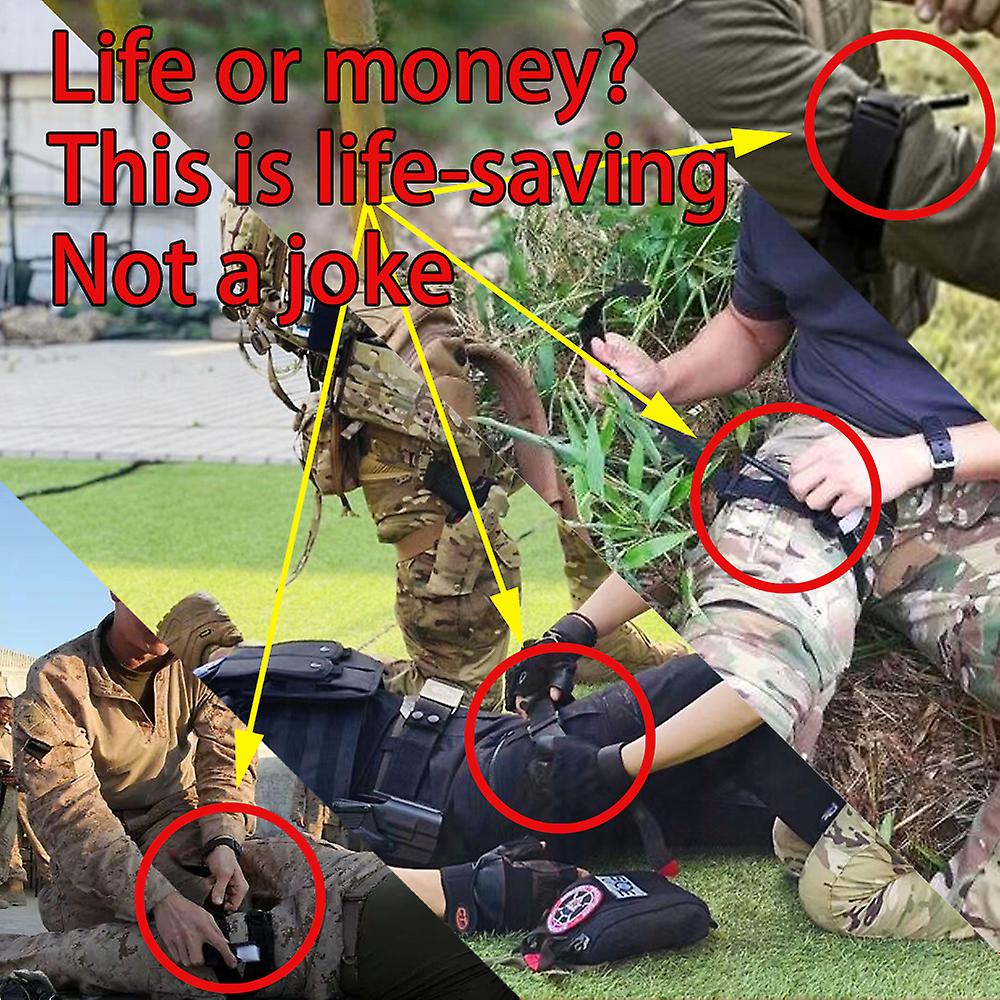 Military Survival Tourniquet Metal Turnstile Tactical Combat Rotating ...