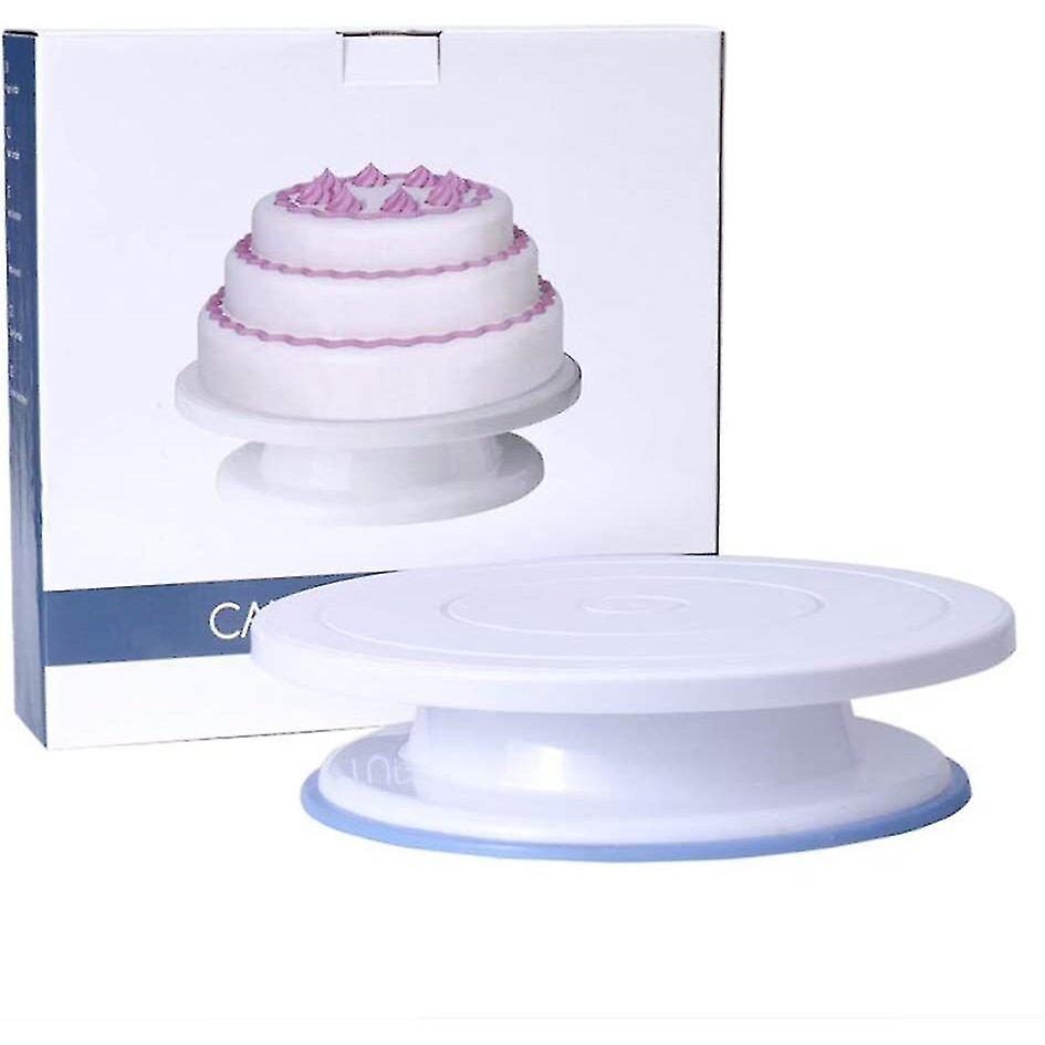 Cake stands hemoton rotating cake stand icing spatula and smoother ...