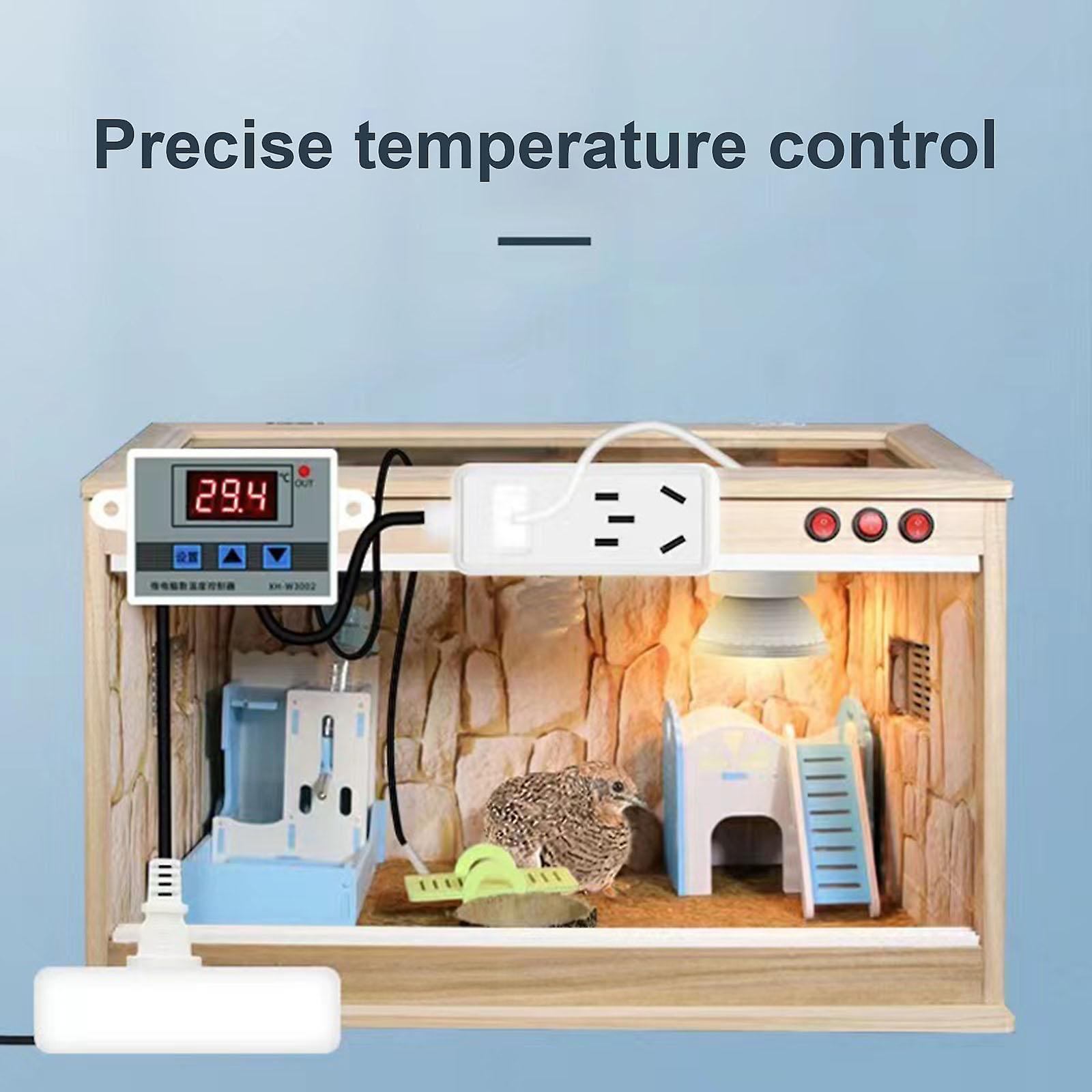 Electronic Temp Control Socket Thermostat Heating and Cooling Plug ...