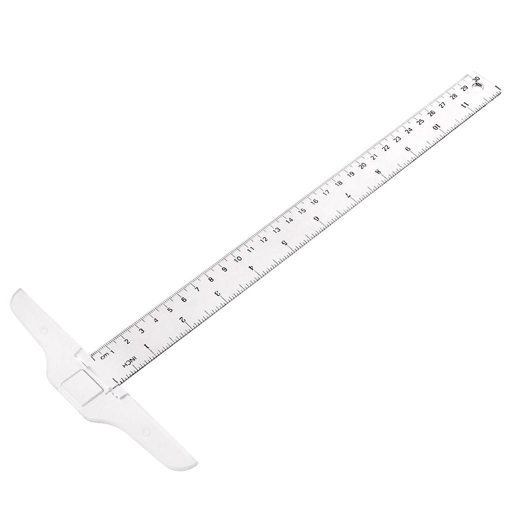 High-precision T Type Square Ruler Woodworking Aluminum Alloy Scriber ...
