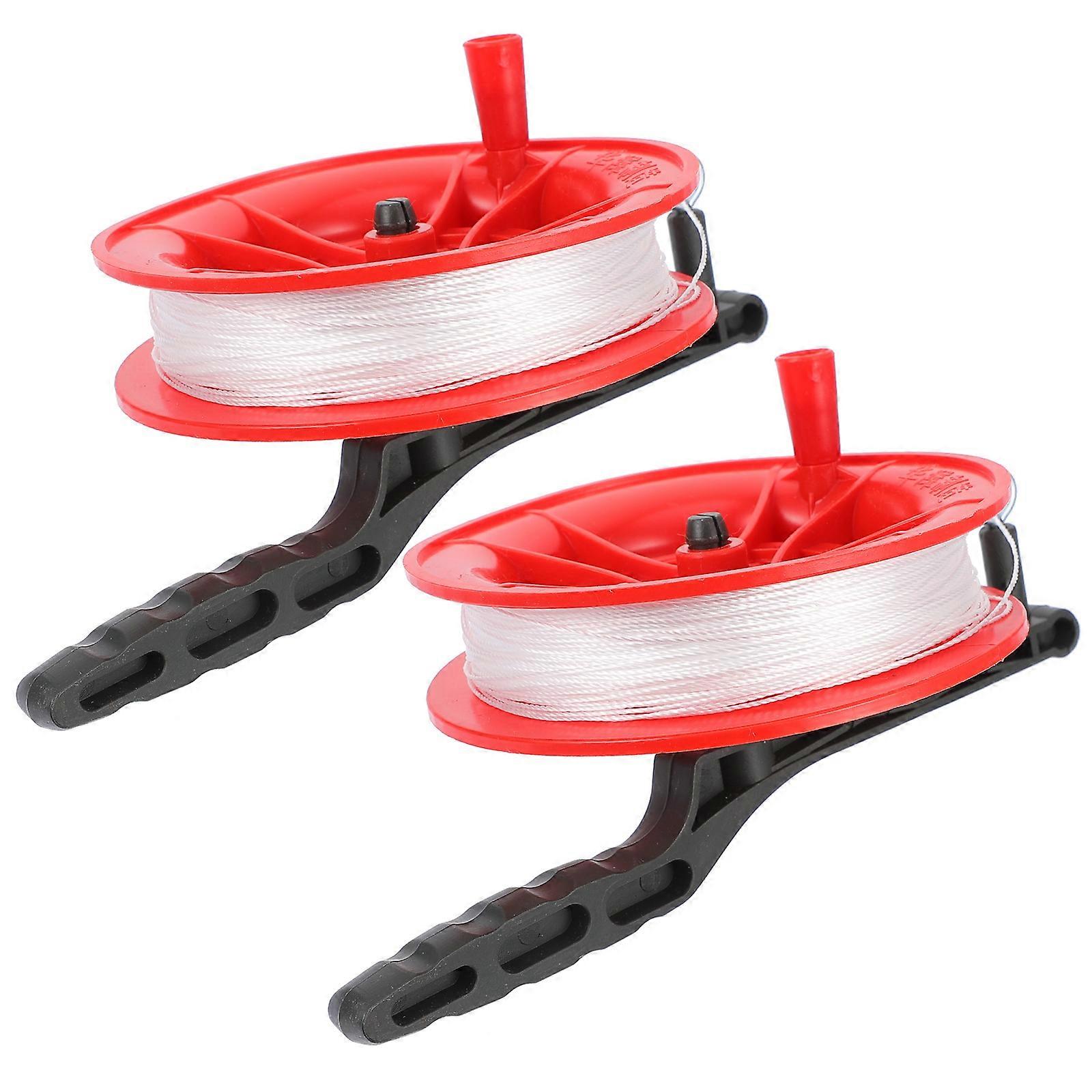 2pcs Kite Spool Flying Kite Reel Winder Winding Reel Grip Kite ...
