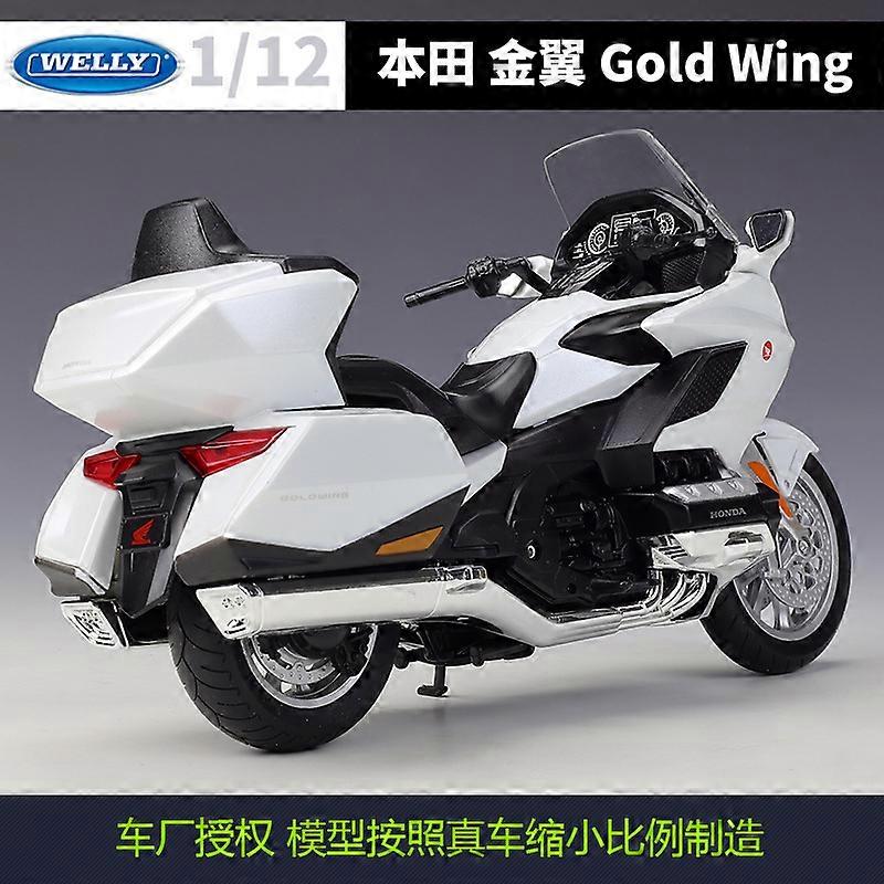 1/12 Honda Gold Wing 2020 Diecast Metal Sport Race Motorcycle Model ...