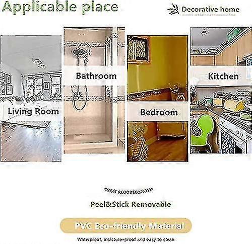 Self Adhesive Wallpaper Border Peel Stick Decorative Ceiling Border ...