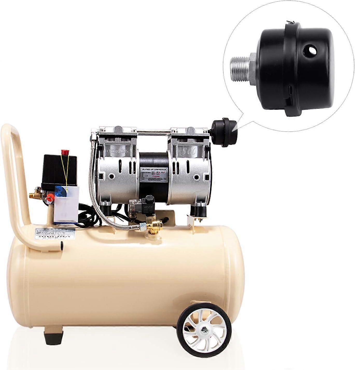 2025 New Thread Connector Air Compressor Muffler Filter Silencer With 3 ...