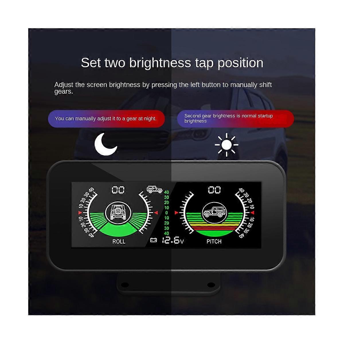 M50 Off Road GPS Smart Inclinometer Car Digital Display Tilt Pitch ...