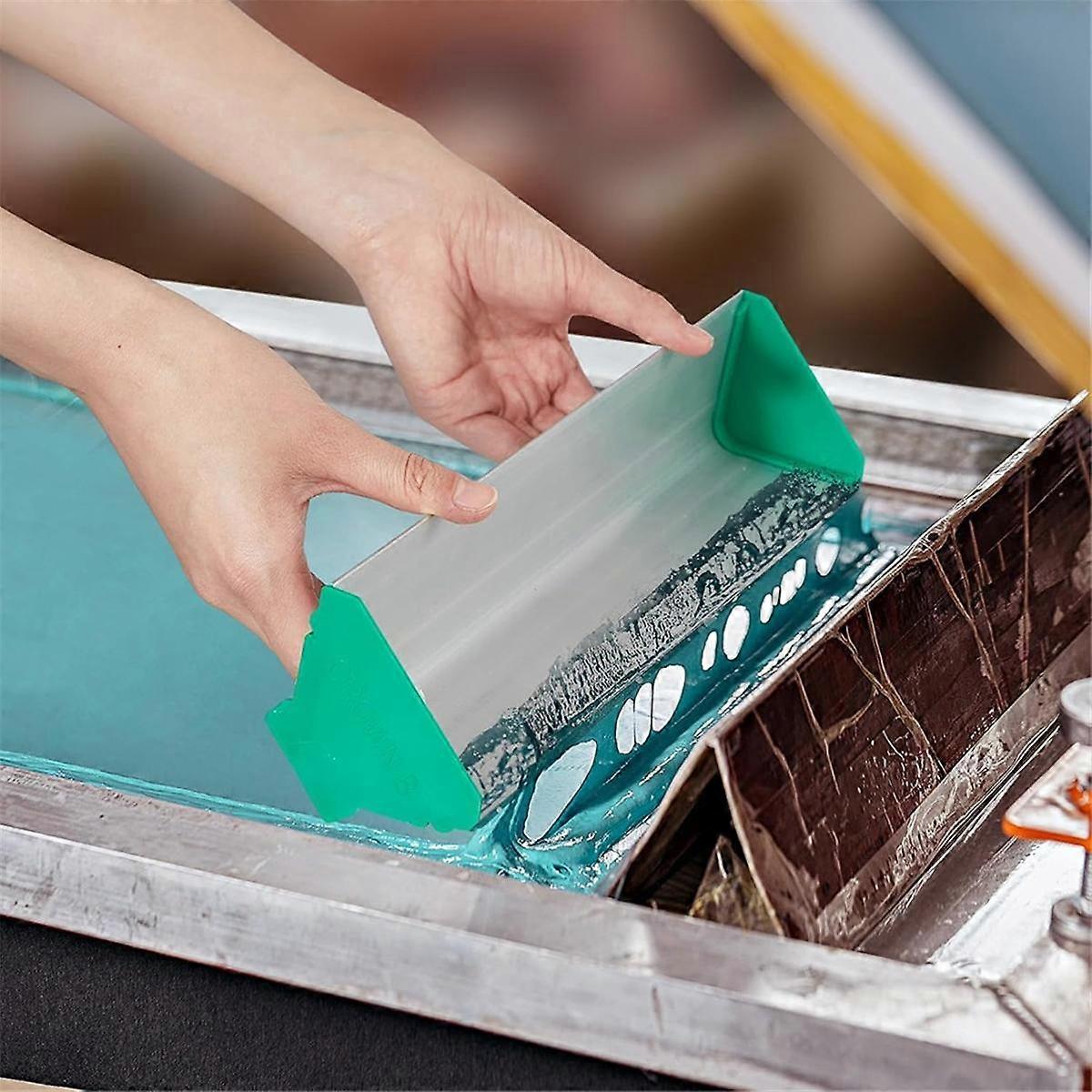 2Pcs 6inch 16inch Dual Edge Aluminum Emulsion Scoop Coater for Silk ...