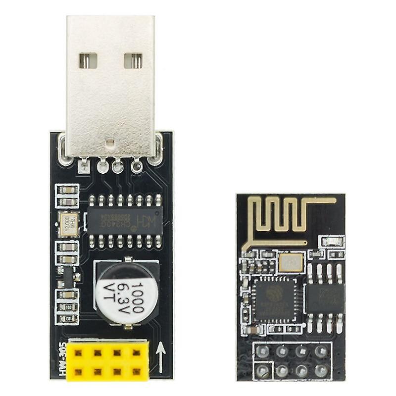 Accessoires de circuit usb à esp8266 module wifi esp-01 esp-01s carte ...
