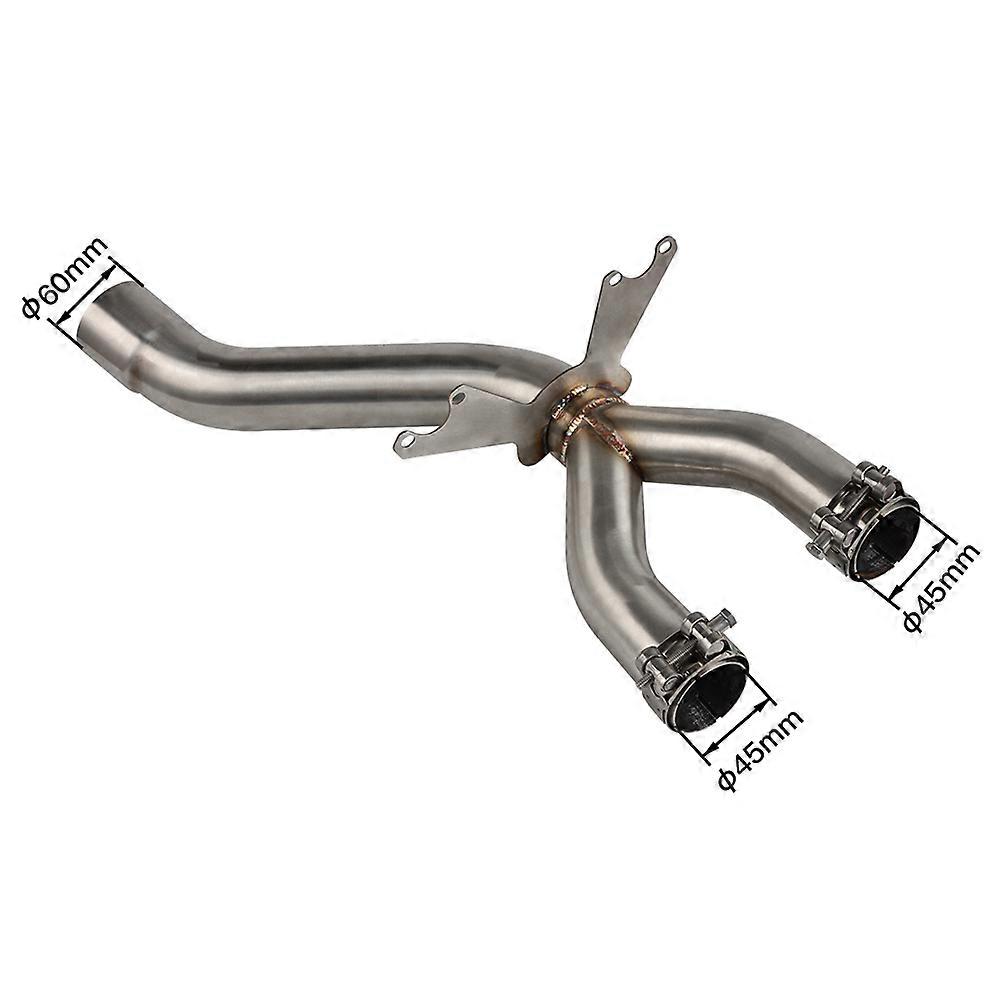 Motorcycle Steel Mid Pipe Link Exhaust Downpipe for BMW S1000RR S 1000 ...