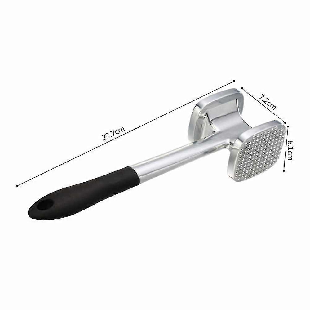Meat Mallet Aluminium Tenderizer, Meat Tenderizer Tool,Heavy Duty Meat ...