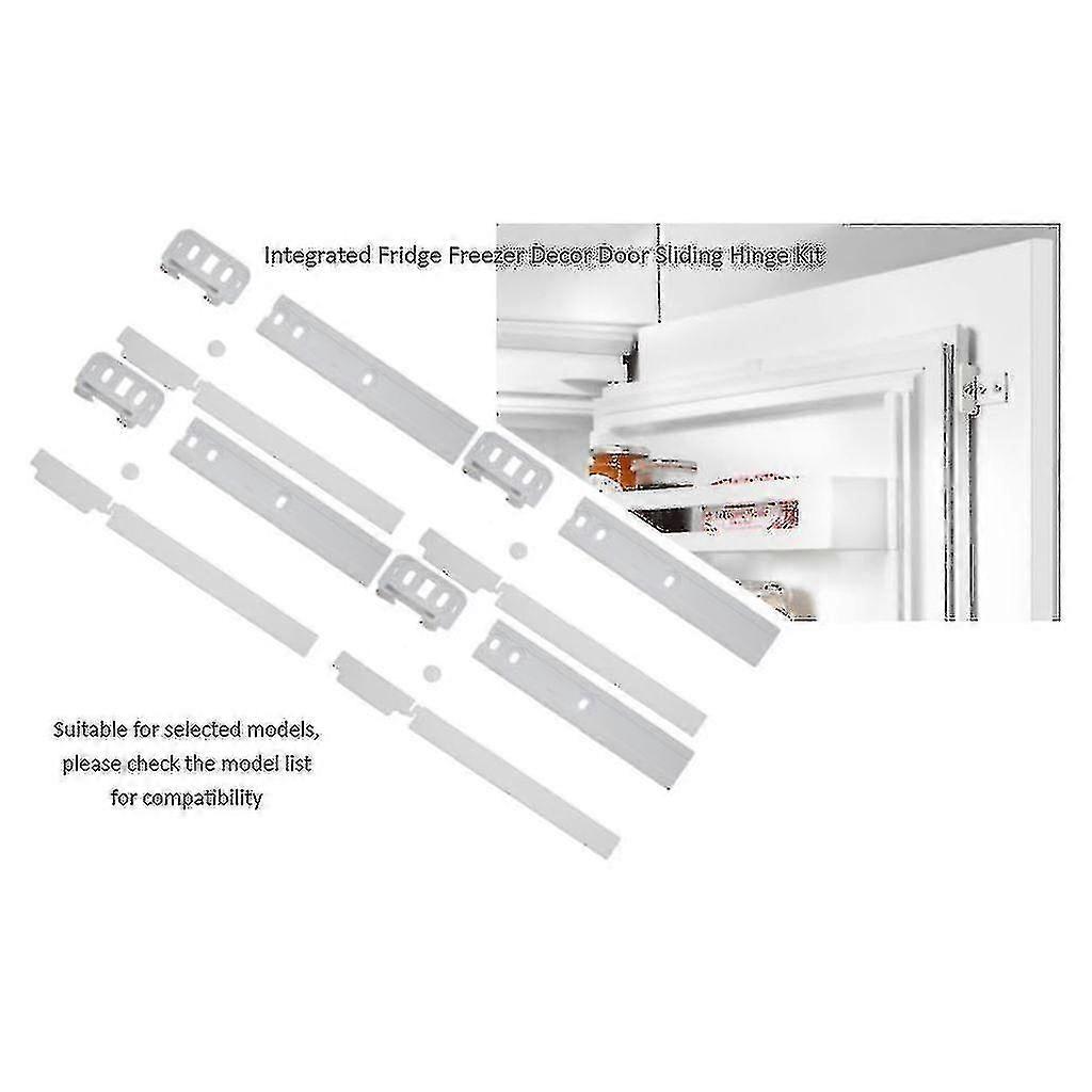 Integrated Fridge Freezer Decor Door Sliding Hinge Kit | Fruugo UK