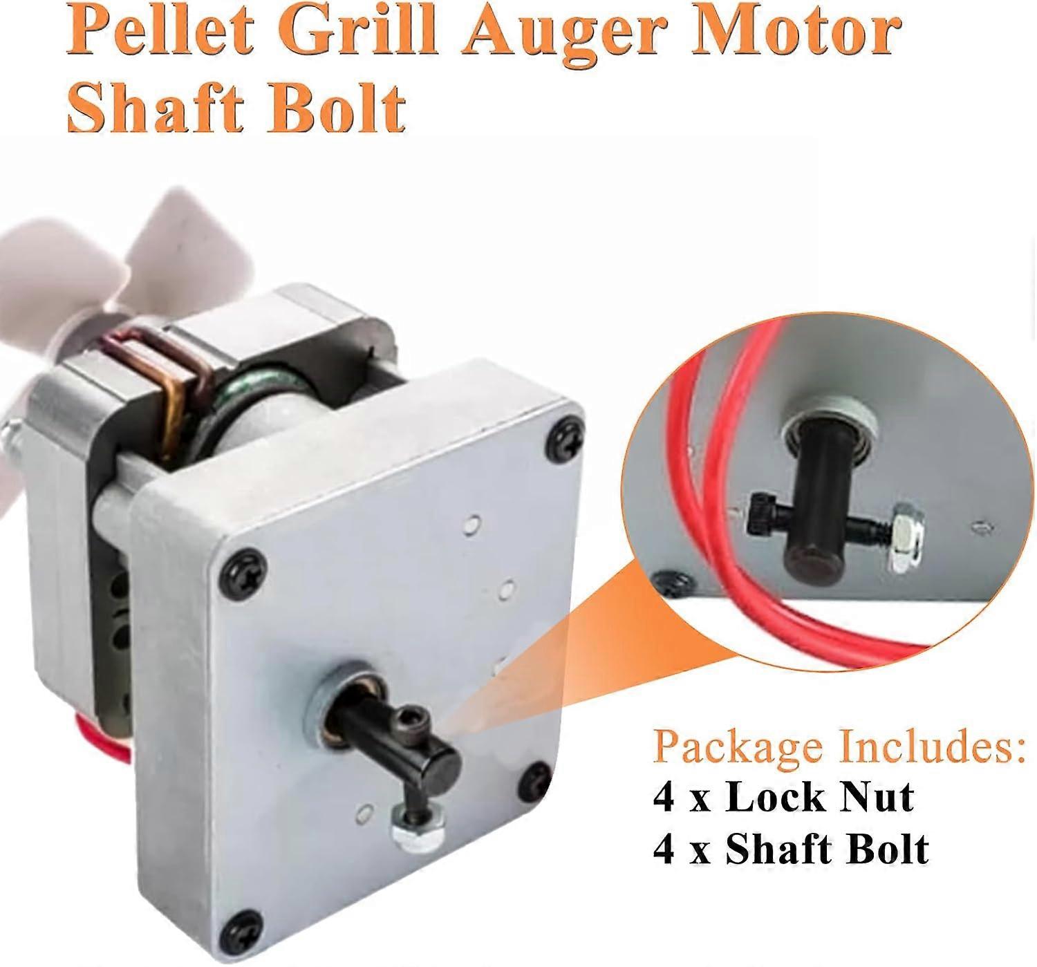 Pellets Grill Skruv Motor Axel Mutter & Bultsats för Traeger Pit Boss Z ...