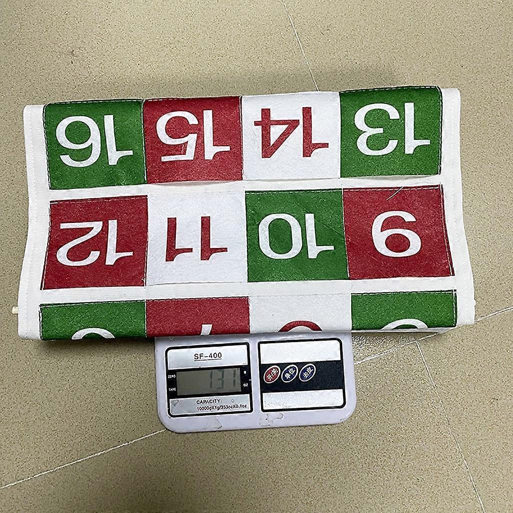 Christmas Countdown Calendar with 24 Bags for Christmas Countdown ...