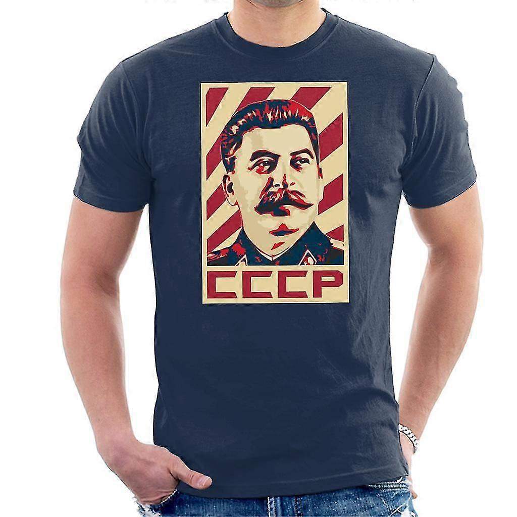 Joseph Stalin Retro Propaganda Men'S T-Shirt | Fruugo UK