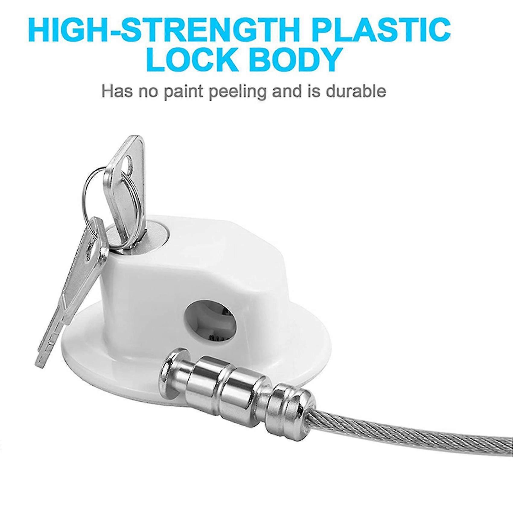 2 Pcs Fridge Lock, Refrigerator Lock For Children, Mini Fridge Locks ...