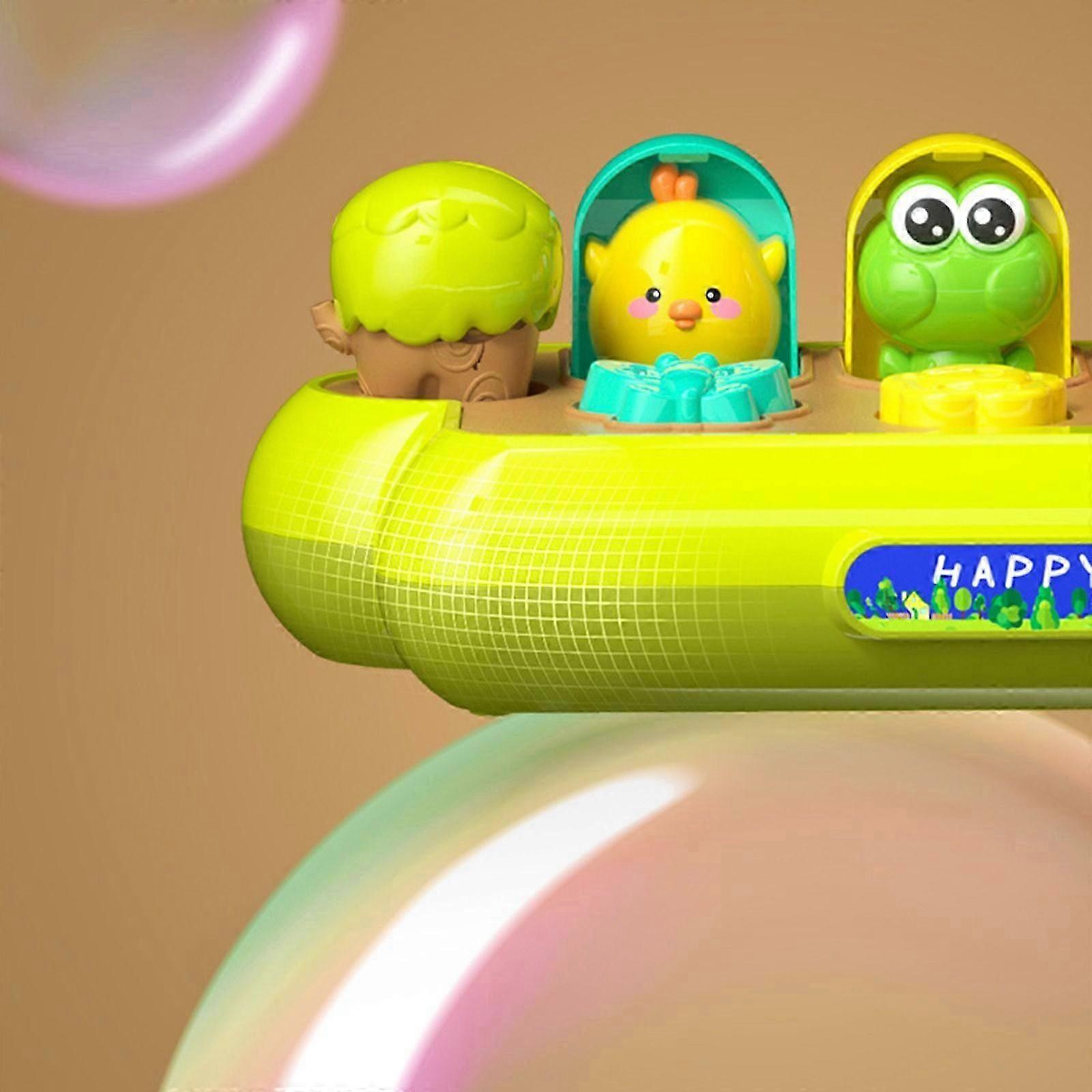 Toddler Educational Push and Popup Cognition Toy Children Plastic Hide ...