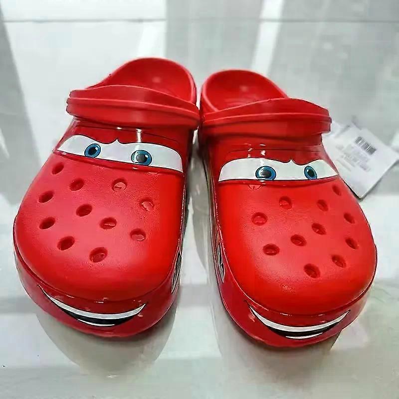 High Quality New Mcqueens Pixar Cartoon Solid Waterproof Slippers ...