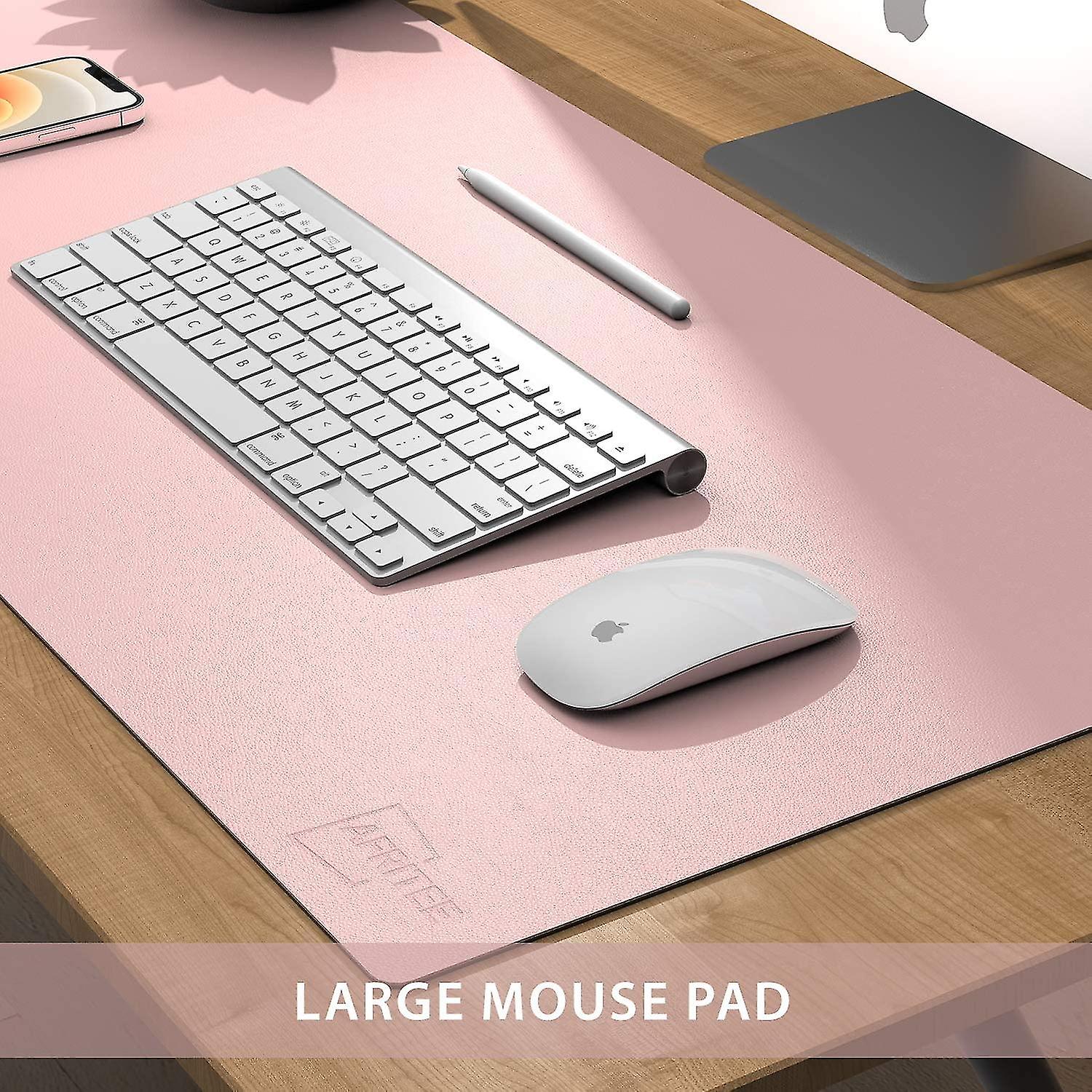 Desk Pad Desk Protector Mat - Dual Side Pu Desk Mat Lar Pad, Writing ...