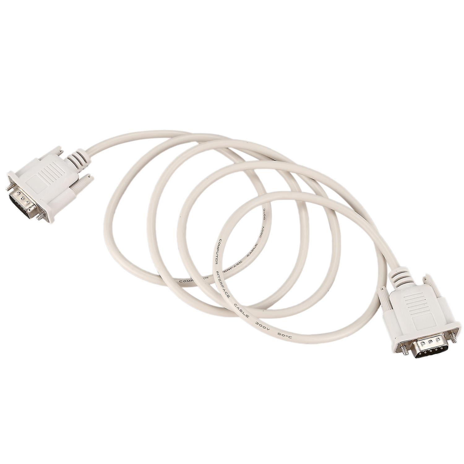 1.4m Rs232 Db9 9 Pin To Vga Video 15 Pin Adapter Cable | Fruugo UK